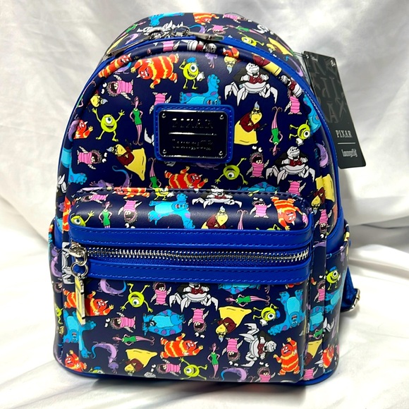 Loungefly | Bags | Loungefly Nwt Disney Pixar Monsters Inc Mini ...